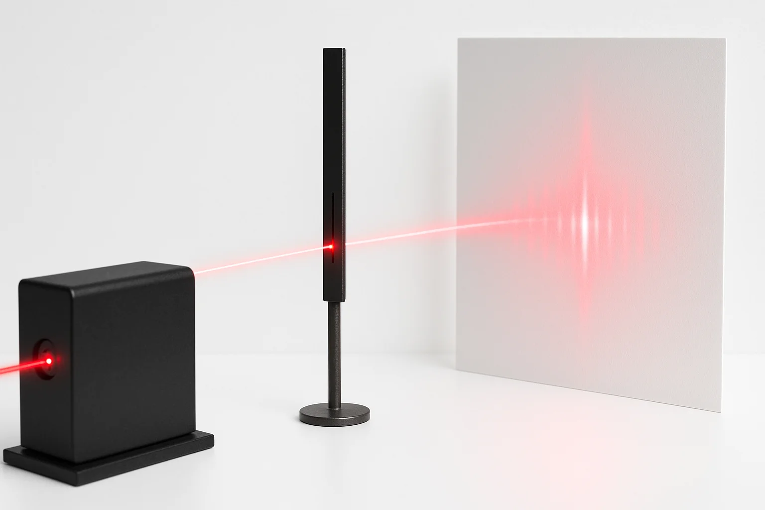 Diffraction à travers une fente simple - Exercice corrigé