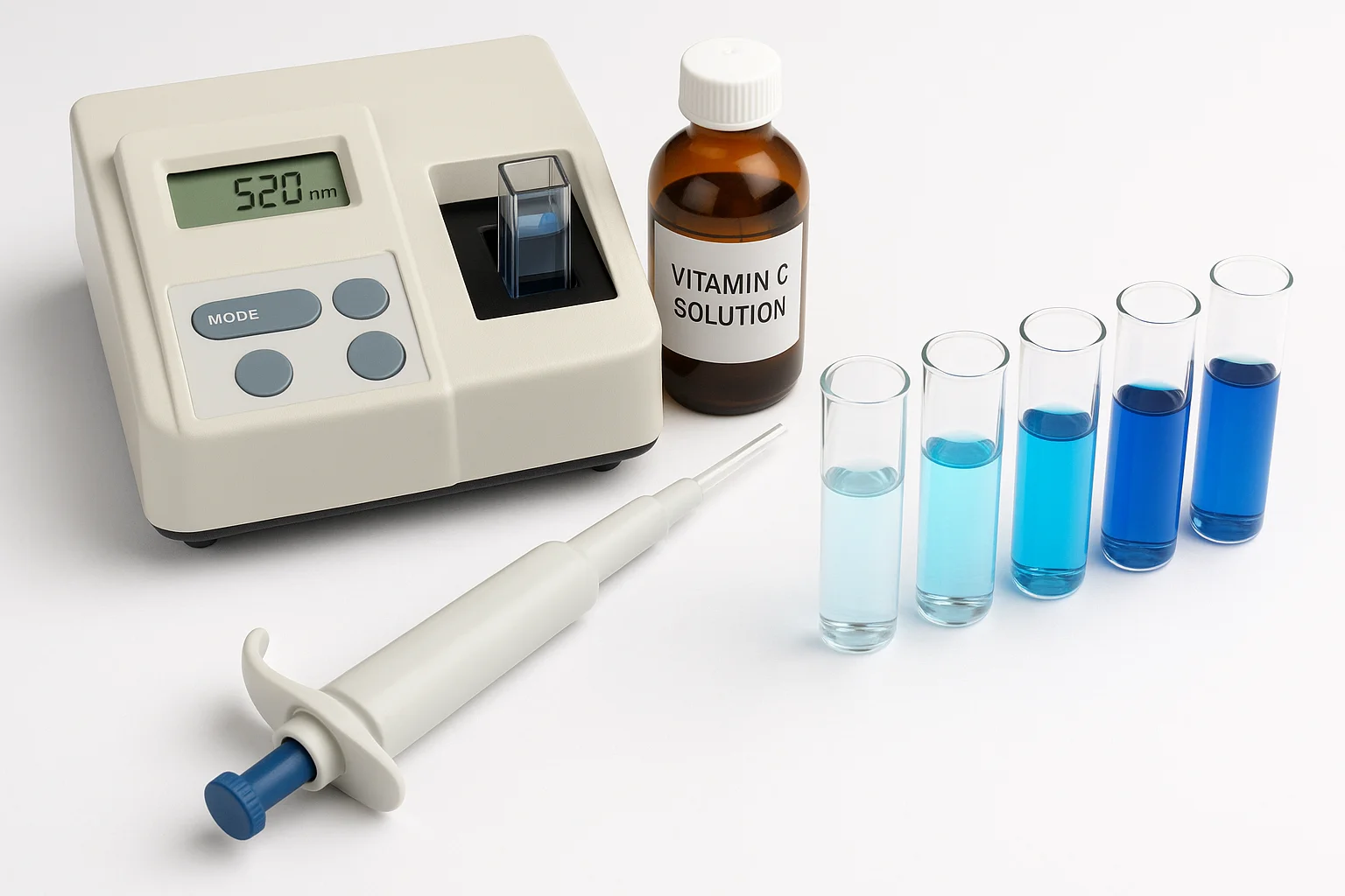 Dosage par Étalonnage de la Vitamine C - Exercice corrigé