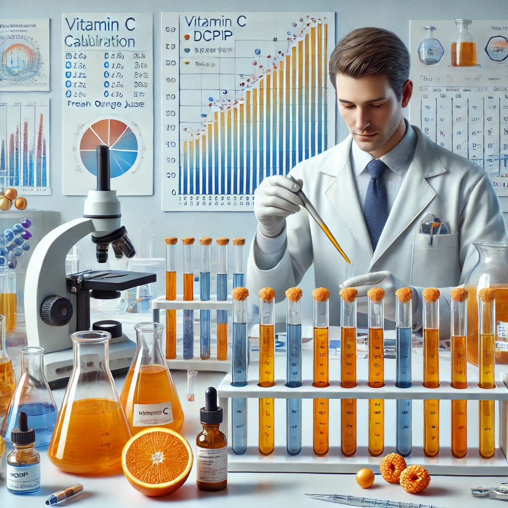 Dosage par Étalonnage de la Vitamine C - Exercice corrigé