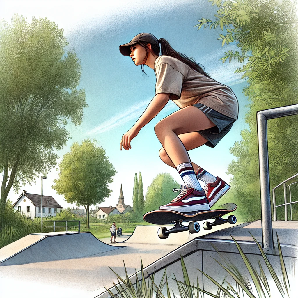 Énergie Potentielle et Cinétique d'un Skateboard - Exercice corrigé