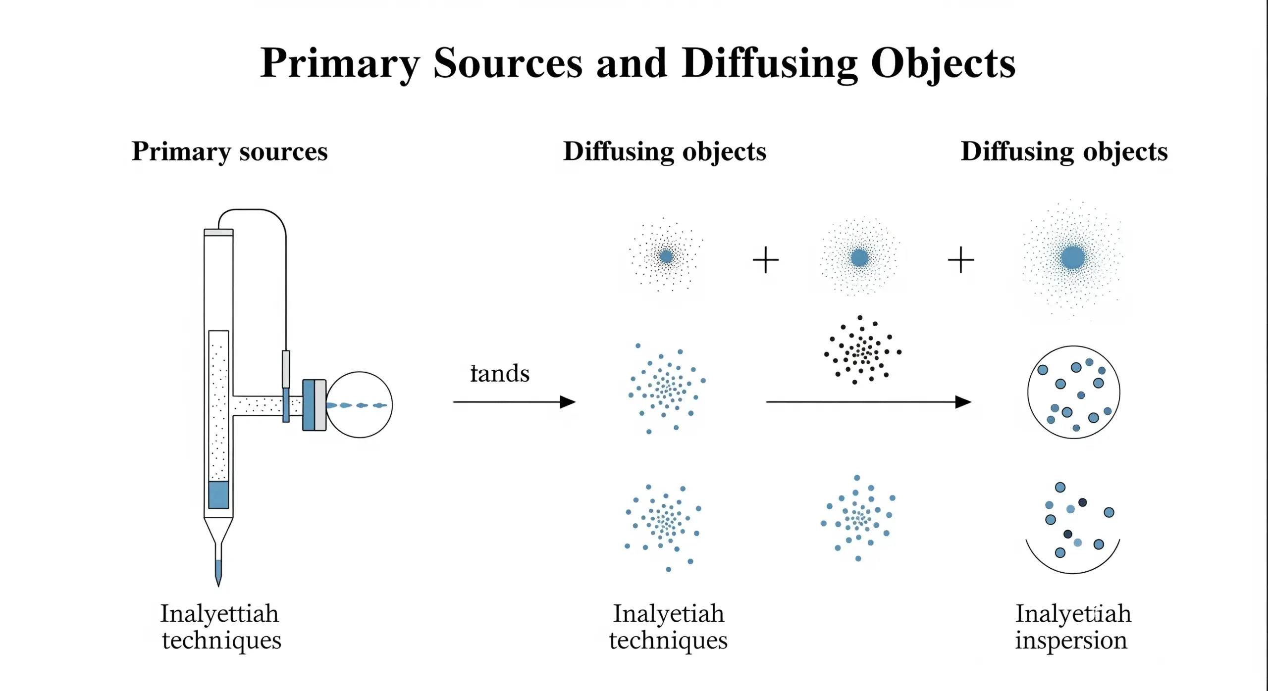 Identifier les sources primaires et les objets diffusants - Exo Corrigé