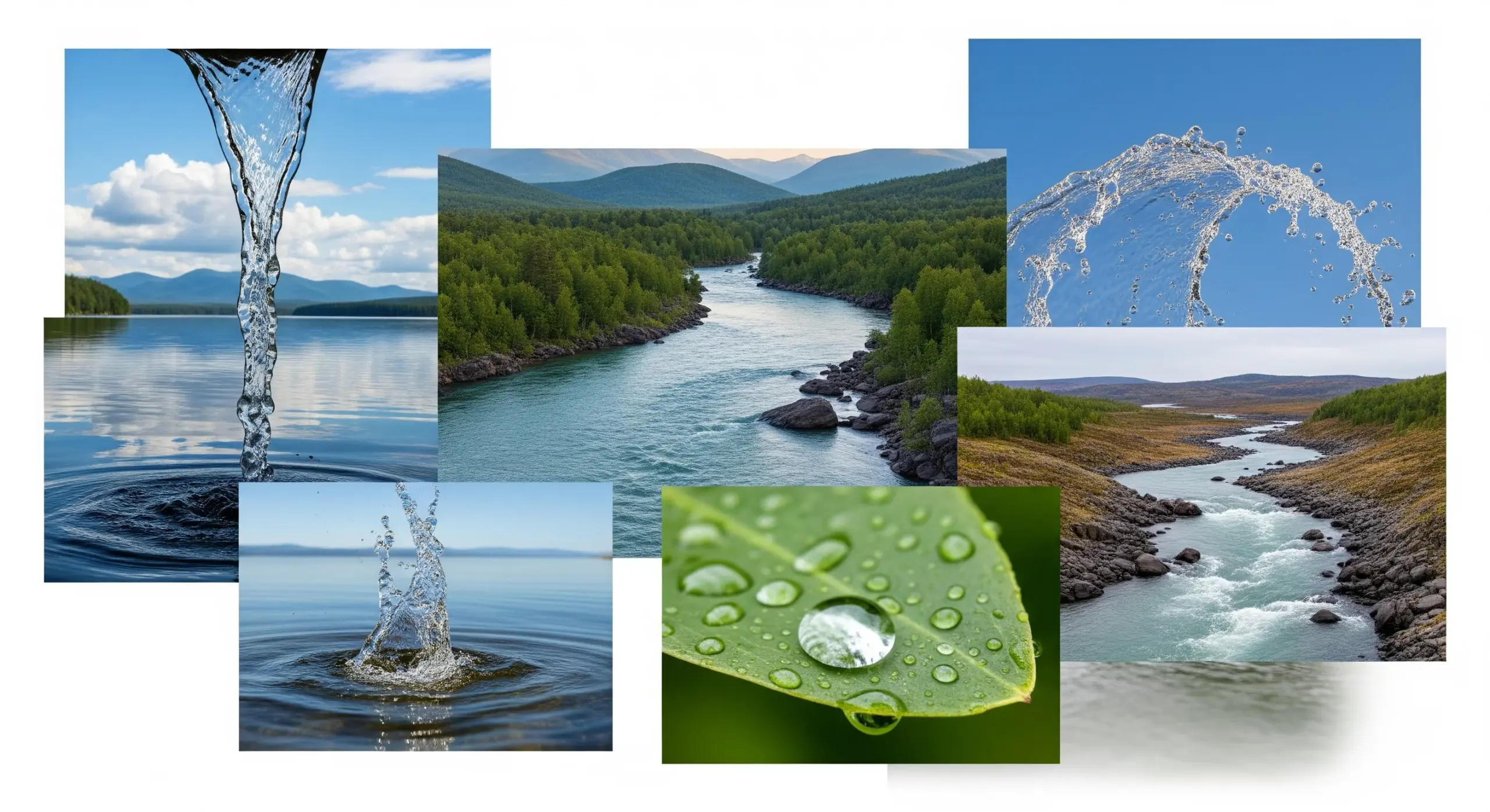 L'eau dans notre environnement : omniprésente - Exercice corrigé